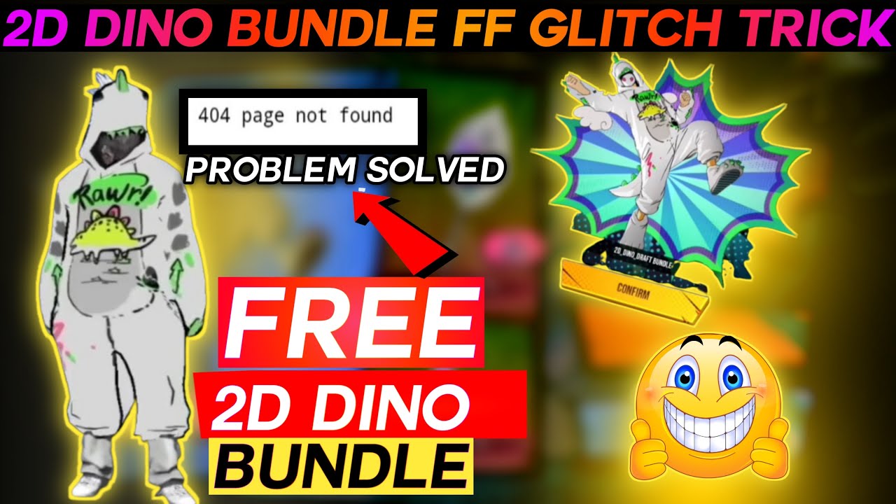 2d Dino Bundle Ff Glitch | 2D Dino Bundle FREE?? Reality | New Event ...
