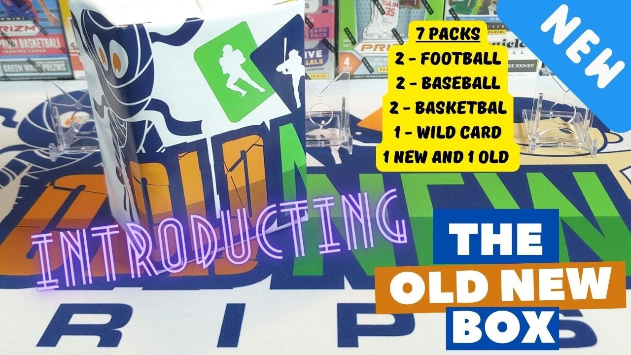 Introducing the Old New Sports Card Box - YouTube