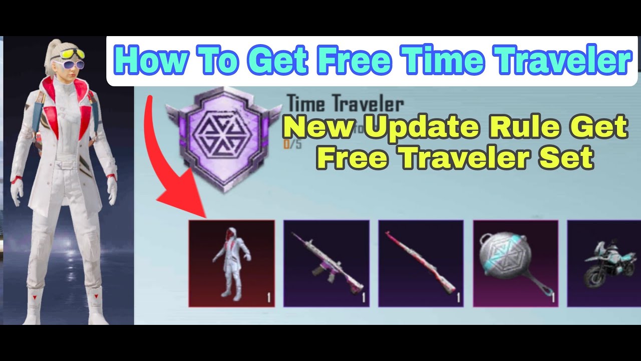 How To Complete Achievement Time Traveler Set | Change Pubg Rule | Get ...