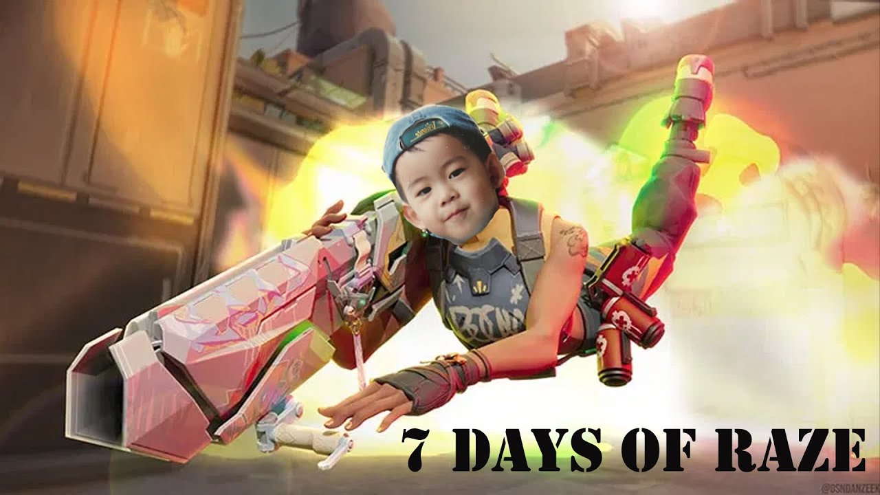 7 days of Raze (Valorant Montage) - YouTube
