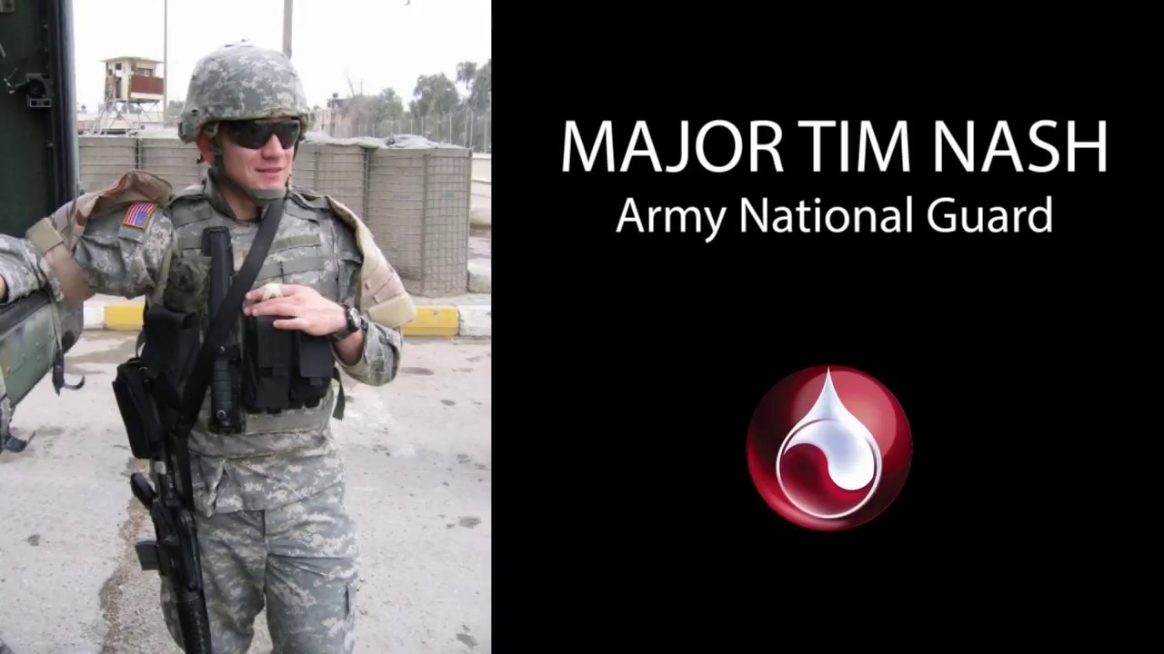 Major Tim Nash: Army National Guard, Blood Donor- Why Do I Give Blood ...