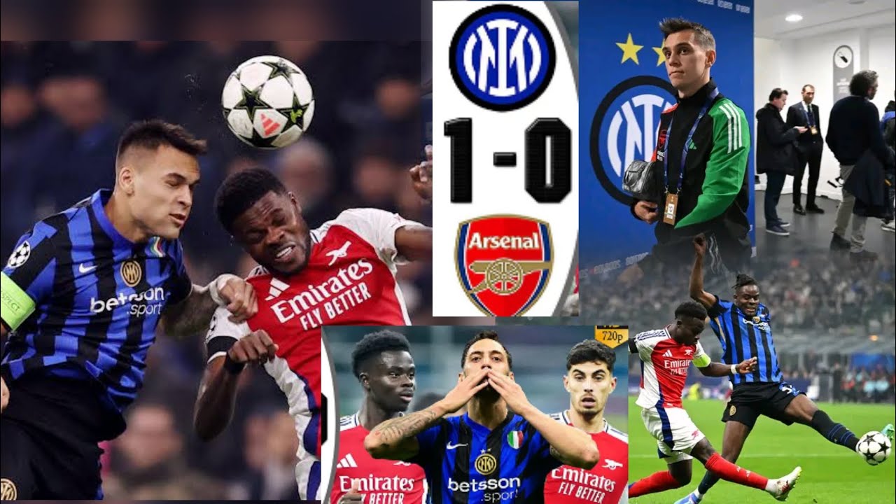 March Highlights💯 Arsenal vs Inter-Milan (1-0) UCL, 06th Nov. 2024 ...