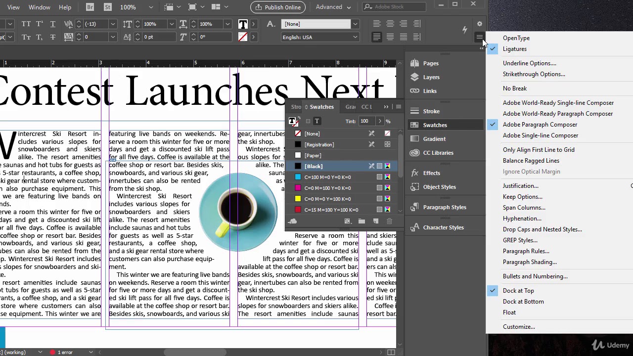 In Design | Part 35 Paragraph Shading for Background Color in InDesign ...