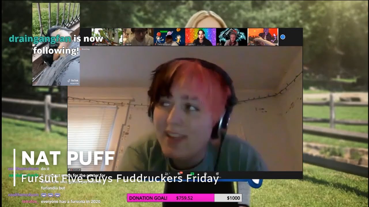 Nat Puff live at Fursuit Five Guys Fuddruckers Friday | May 29, 2020 ...