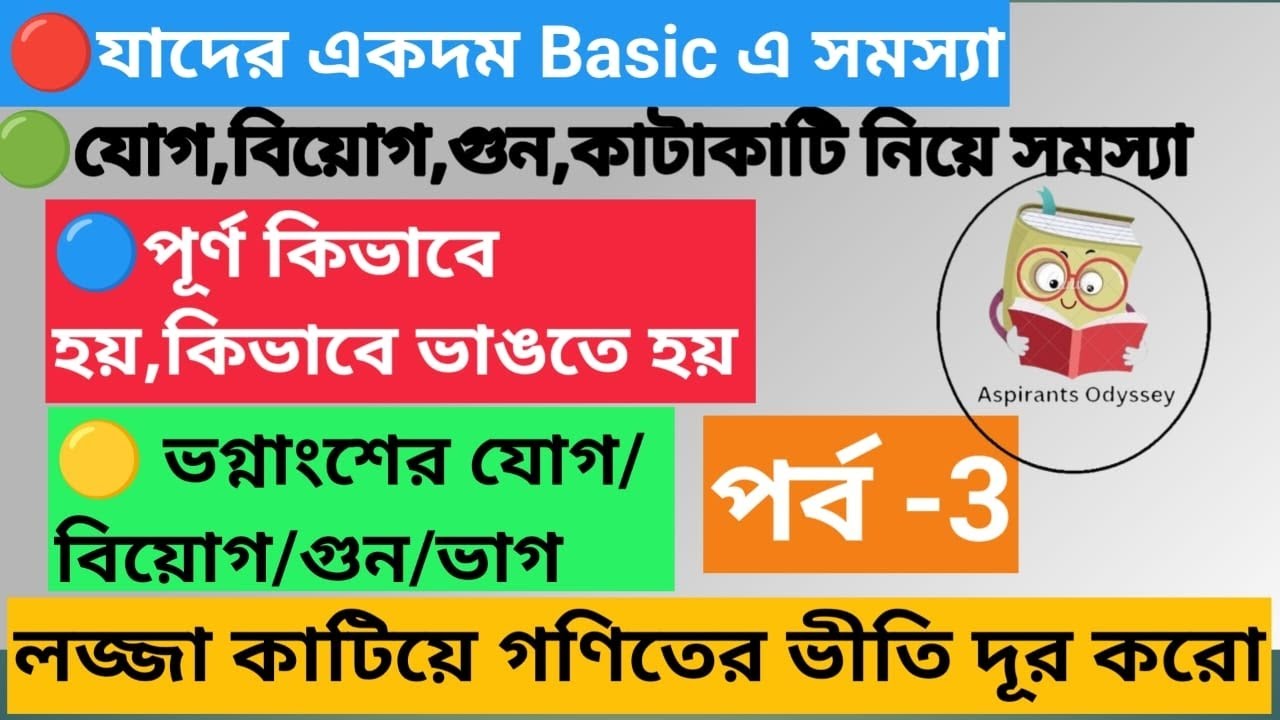 ||Basic introduction of math(Part-3)||@Aspirantsodyssey #wbp #foodsi #math #viral - YouTube