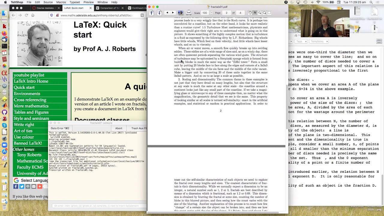 LaTeX 11 Quick start to document classes and paragraphs - YouTube