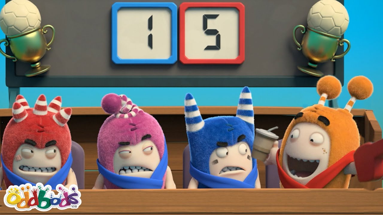Oddbods Stories | Crazy Soccer Fans | No Dialogue Comedy Cartoons for ...