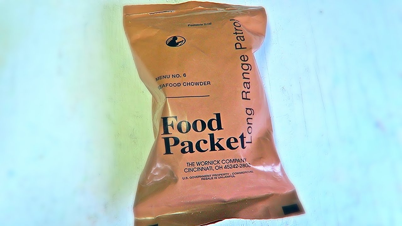 Testing US Military Long Range Patrol Food Packet - YouTube