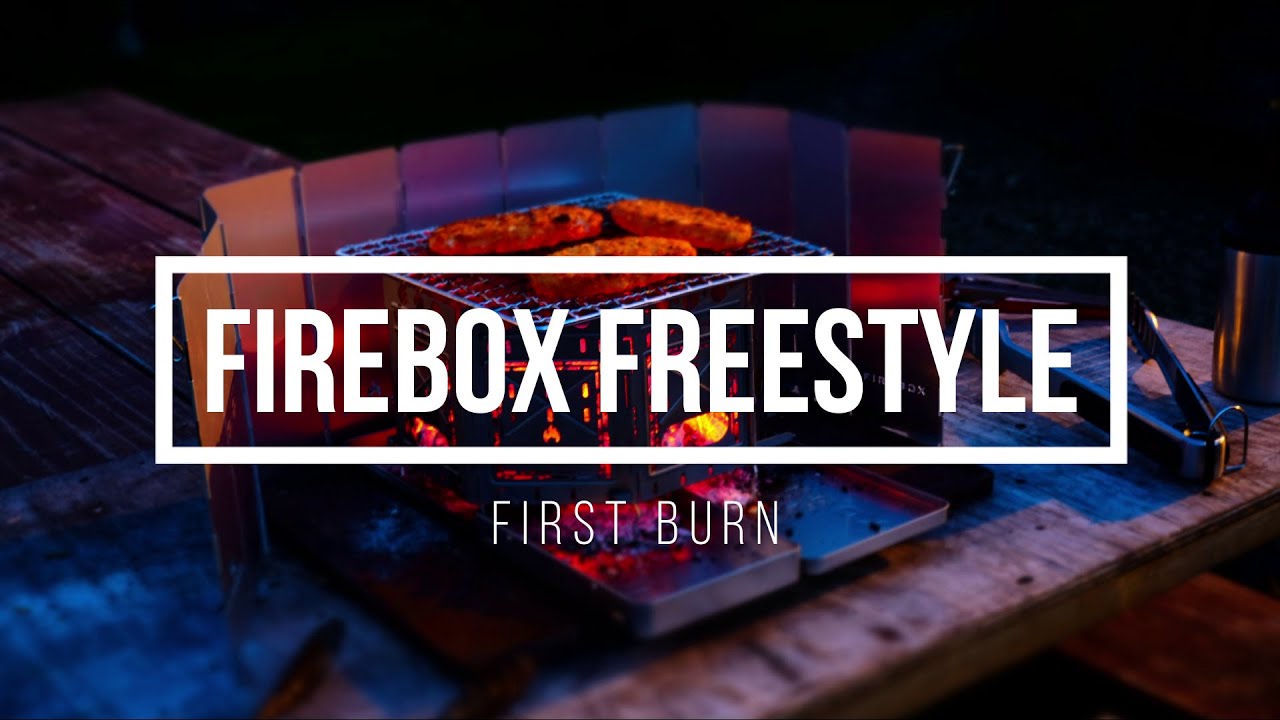 Firebox Freestyle - first burn - YouTube