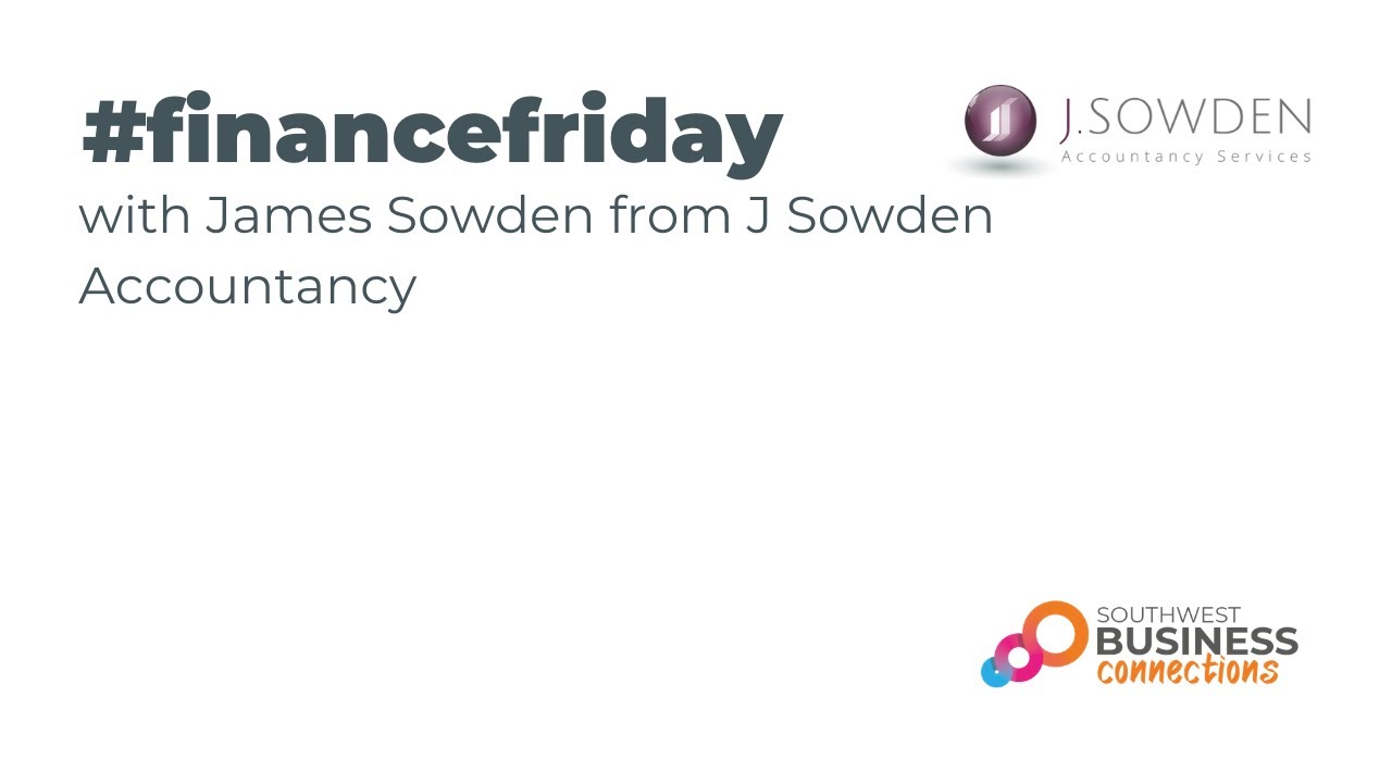 #financefriday with James Sowden from J Sowden Accountancy Services ...