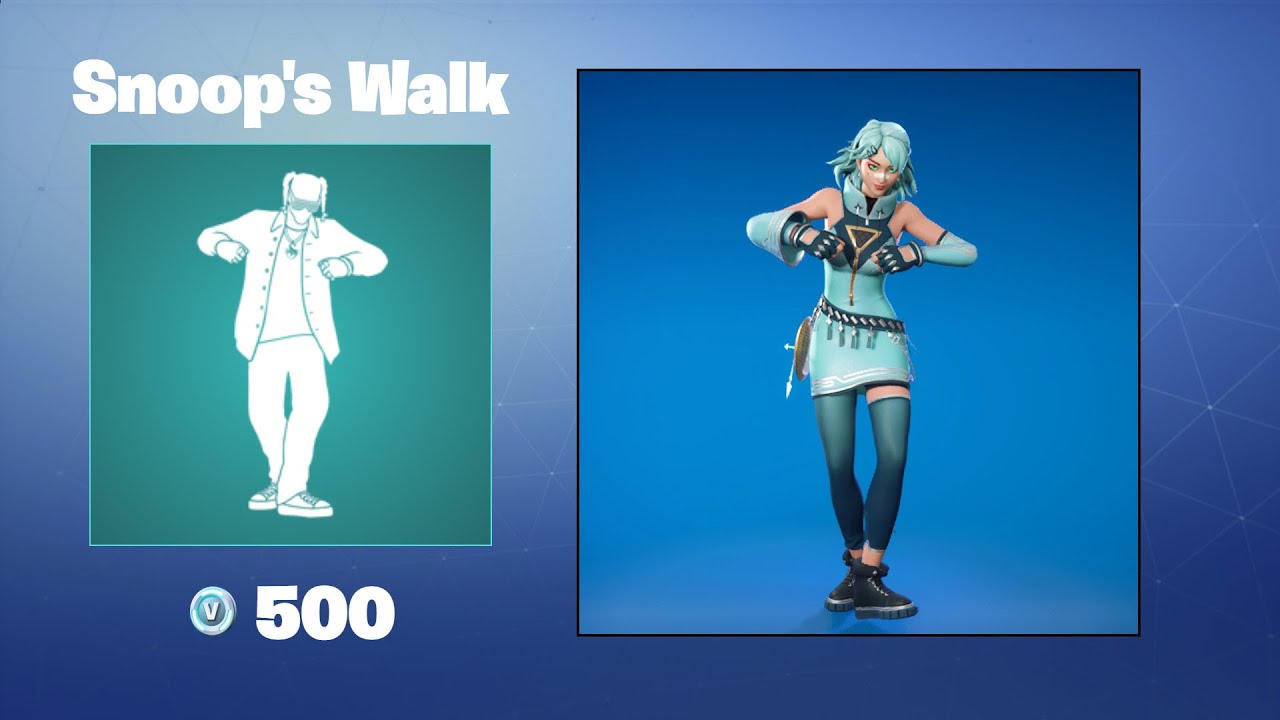 Snoop's Walk | Fortnite Emote - YouTube
