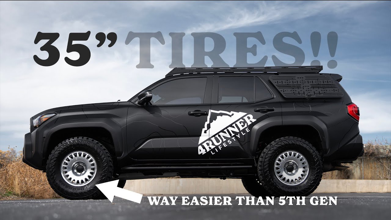 We Put 35s on a 6th Gen 4Runner – Here’s How EASY It Was! - YouTube