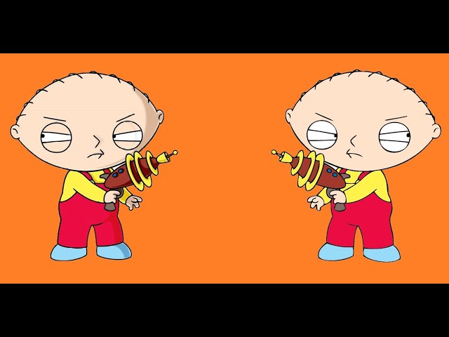 Stewie With A Ray Gun