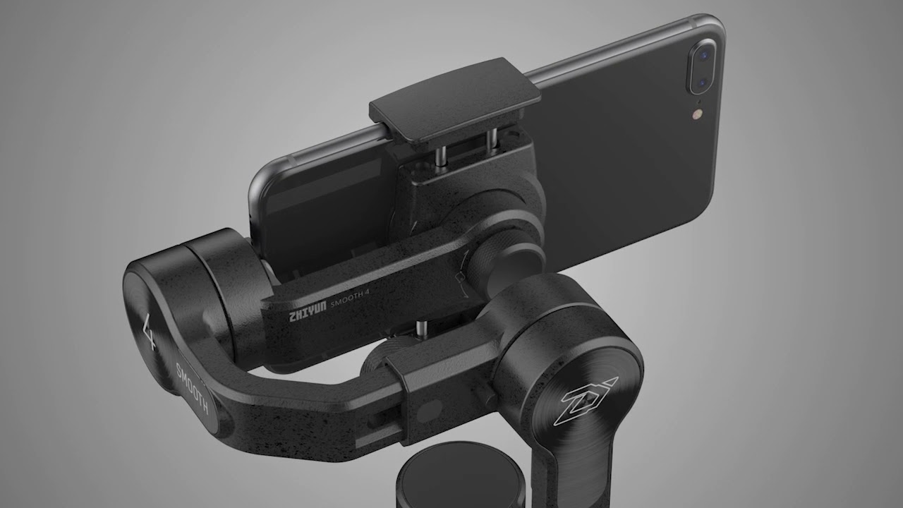 Smooth-4 Gimbal Stabilizer Product Close Up - YouTube