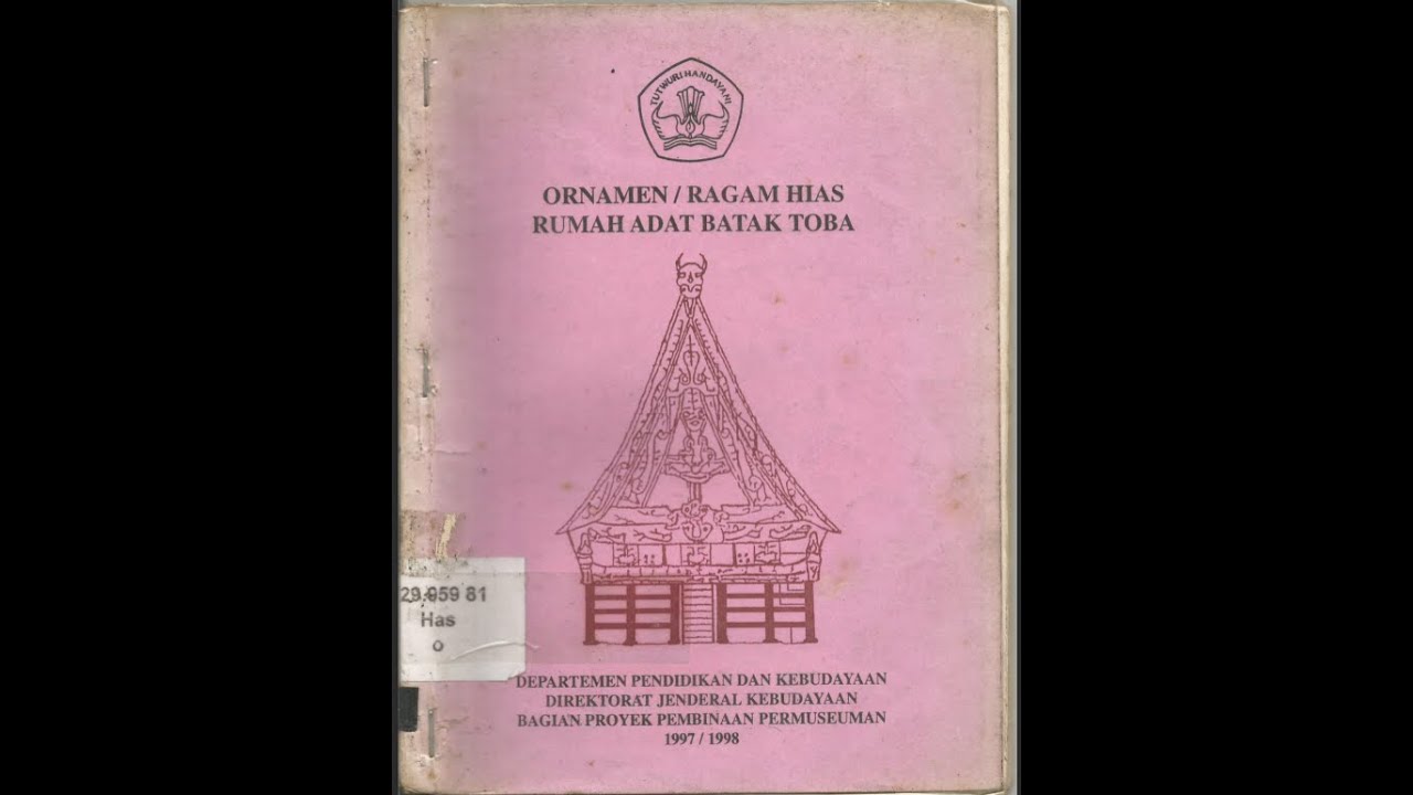 H Panggabean dkk: Ornamen (Ragam Hias) Rumah Adat Batak Toba [Bab 4 ...
