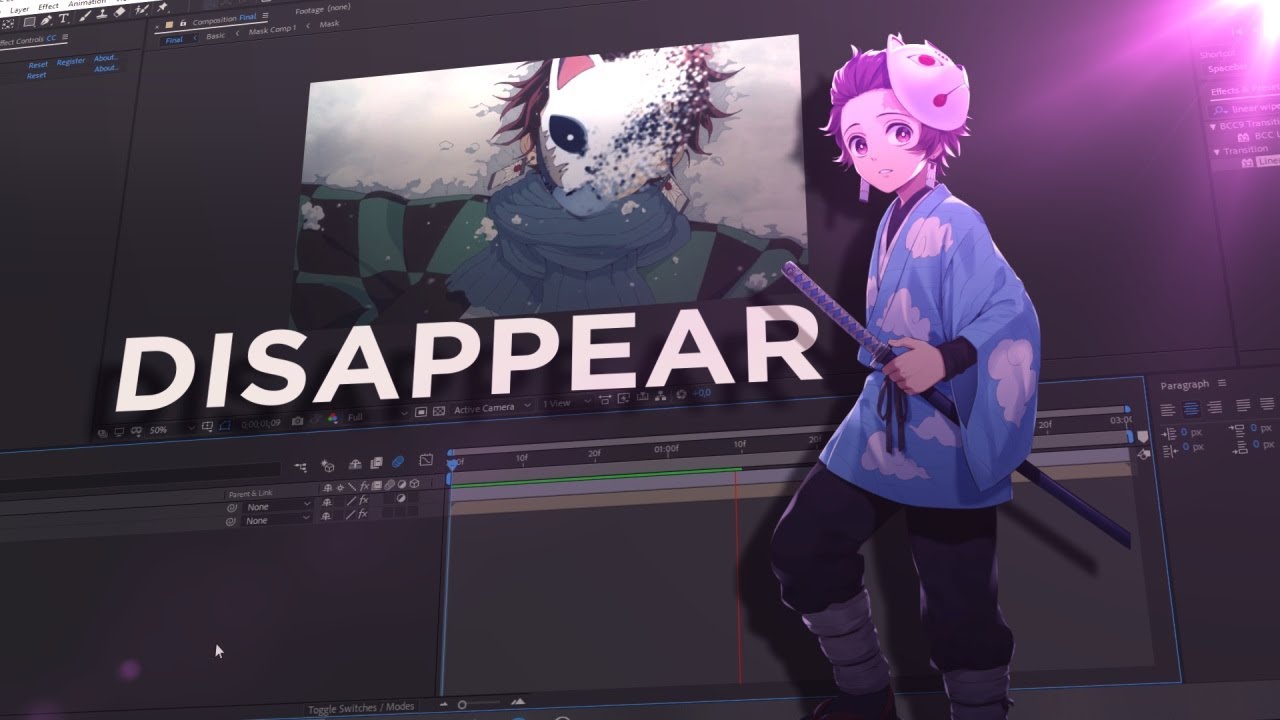 After Effects AMV Tutorial - Disappear | Shinusuki - YouTube