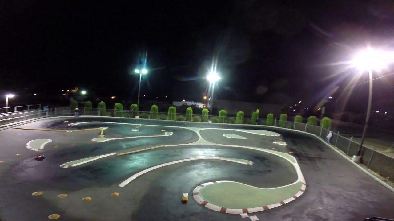 Ripon rc speedway VTA AMAIN 6-9-18 Olympia Beer, R1 POWER, YOKOMO BD7 ...