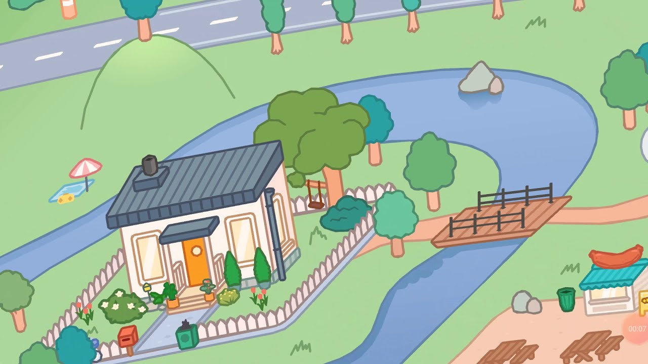 Decorating the new designer house in toca - YouTube