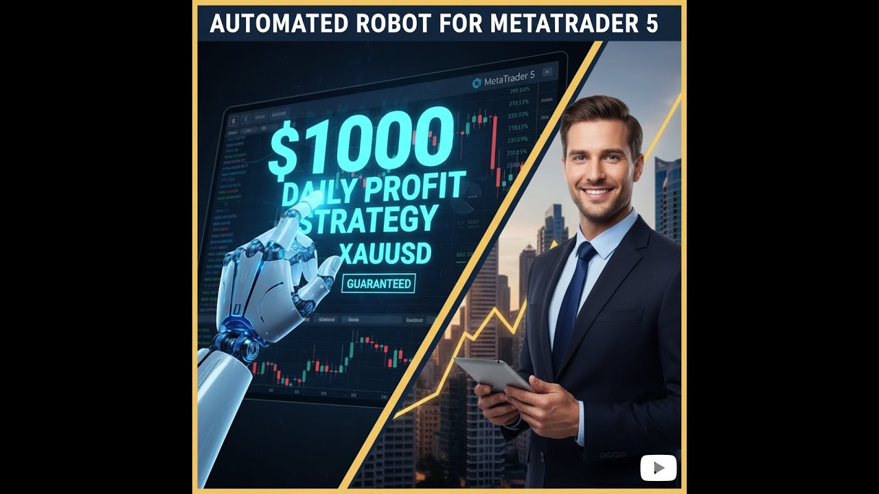 $1000 Daily Profit with MetaTrader 5 Robot | XAUUSD Automated Trading ...