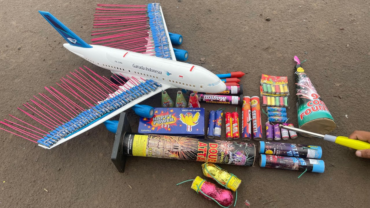 EXPERIMENT NYUMET 100 MERCON ROKET DAN SEMUA PETASAN DENGAN PESAWAT ...