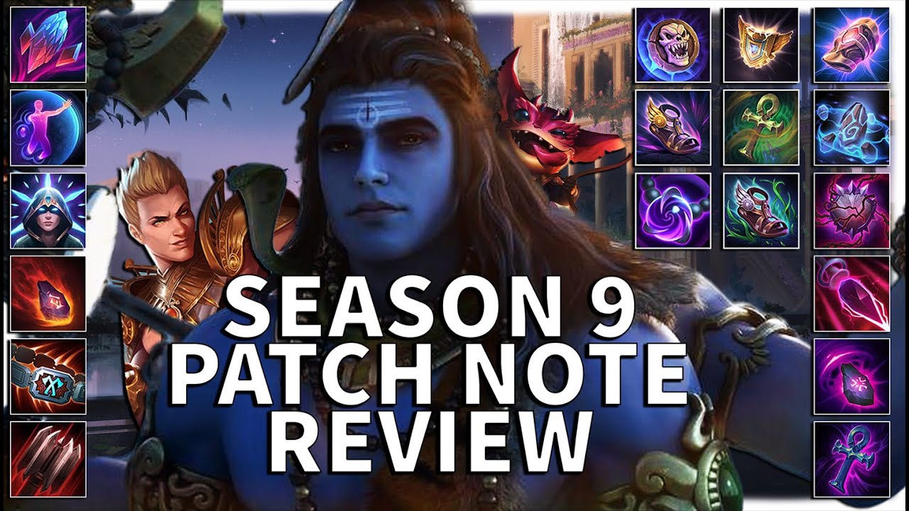 SEASON 9 PATCH NOTES - IN-DEPTH REVIEW - YouTube