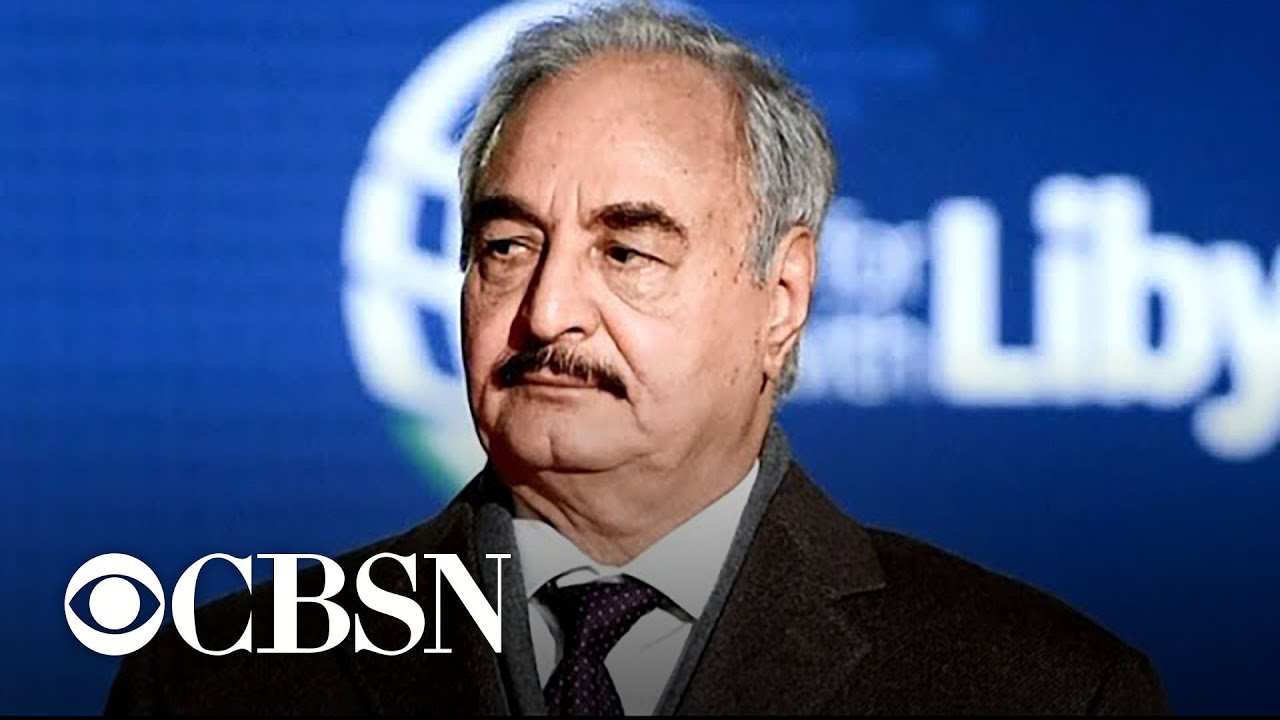 President Trump backs Libyan military strongman - YouTube