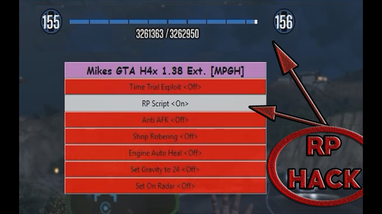 GTA 5 PC ONLINE 1.40 External Mod Menu RP+ - YouTube