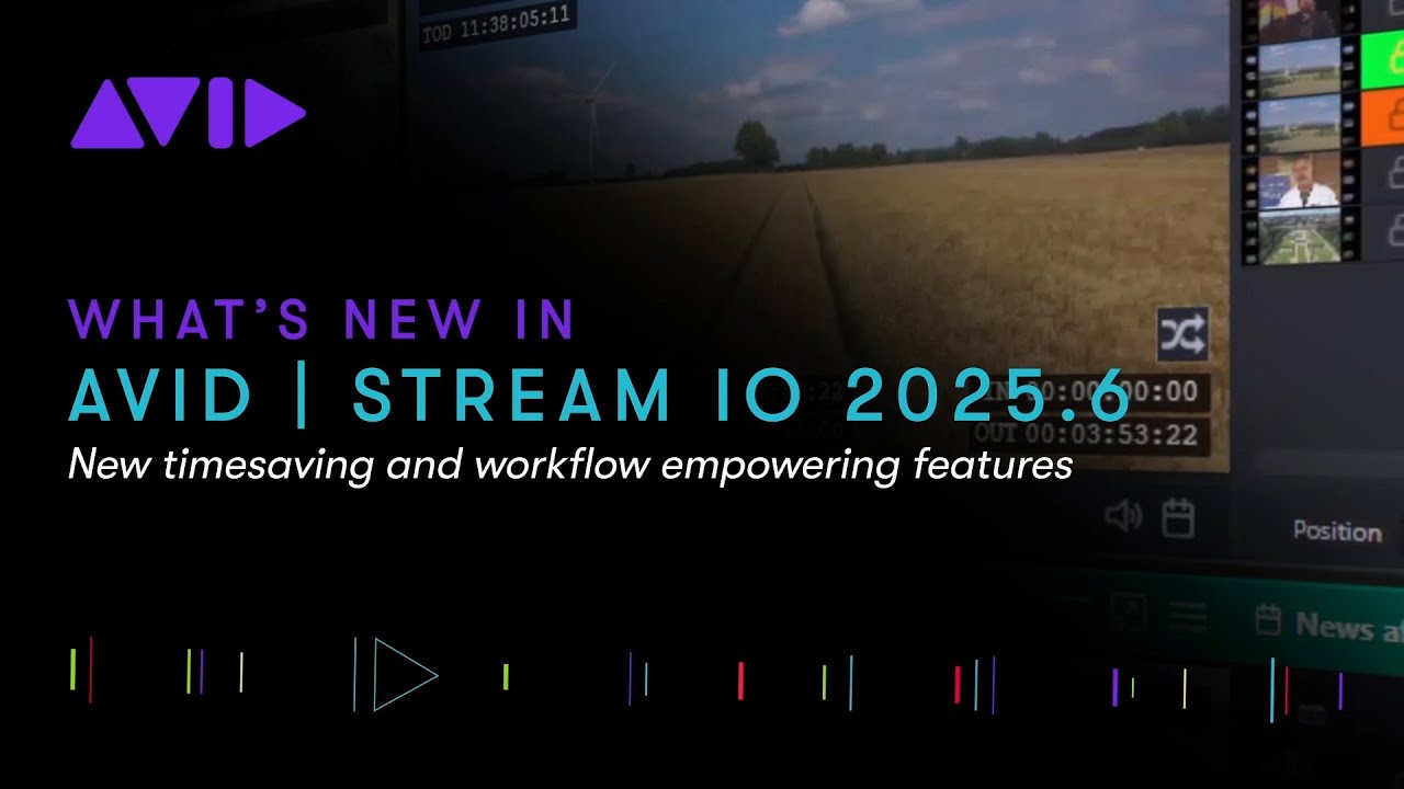 What's New in Avid | Stream IO 2025.6 - YouTube