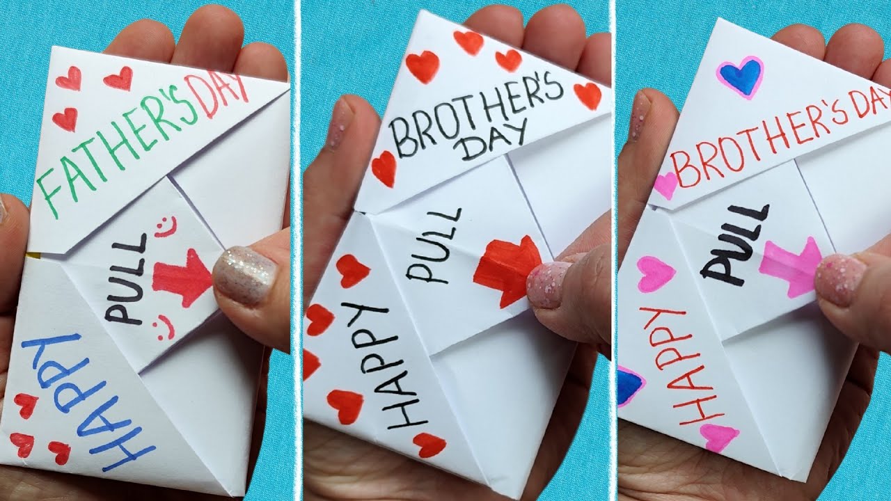 3 DIY - SURPRISE MESSAGE CARD - How To Make a Secret Message Envelope ...