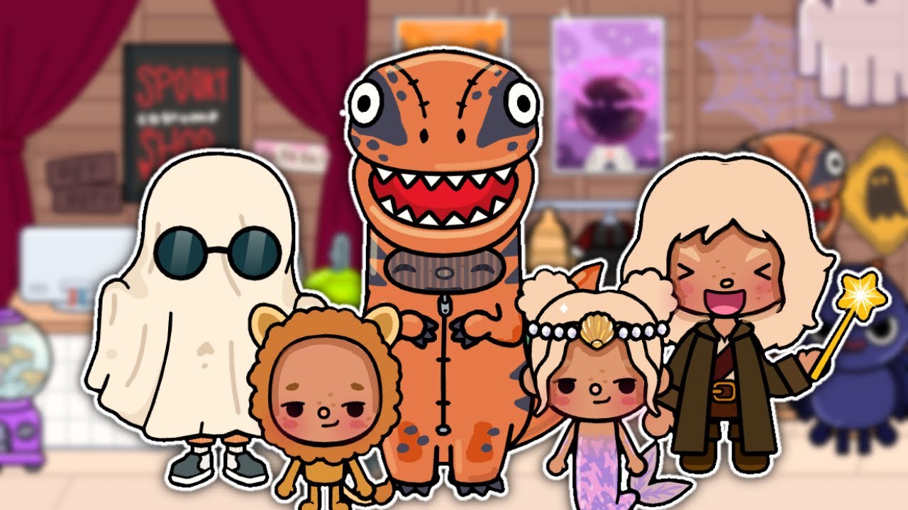 Going Costume Shopping For HALLOWEEN 🎃 | *with voice* | Toca Boca Life ...