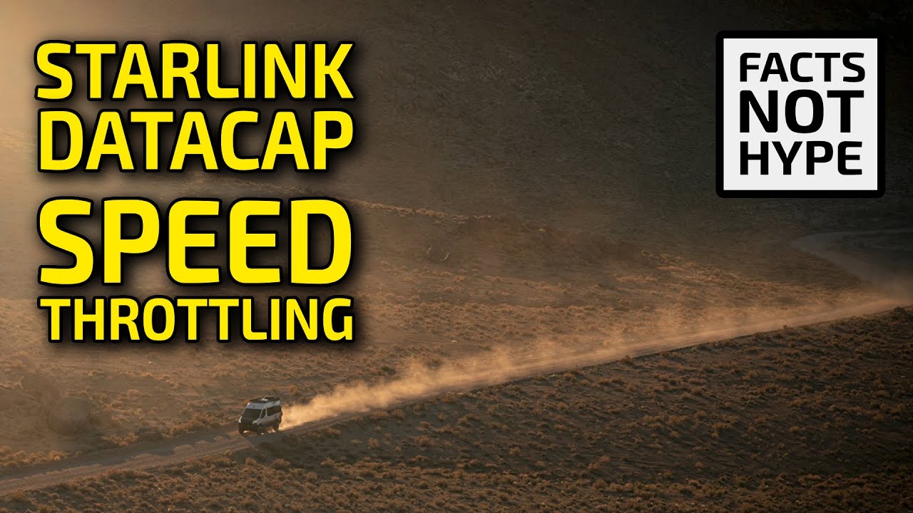 SpaceX Starlink Data Cap & Throttling - YouTube