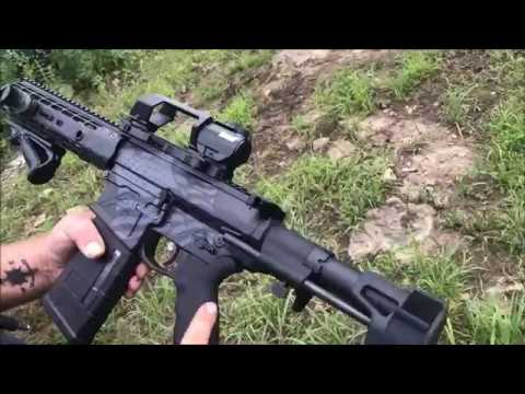 Custom M5 AR-10 PDW Pistols with the Franklin BFSIII Binary Triggers ...