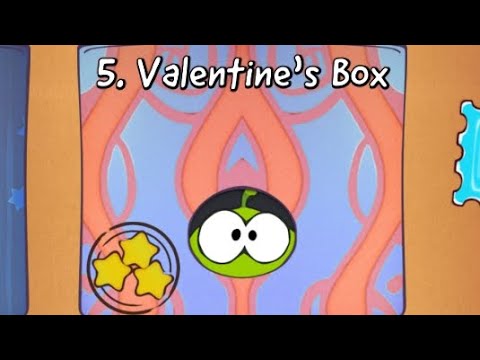 Cut the Rope: Valentine's Box, level 1-25 - YouTube