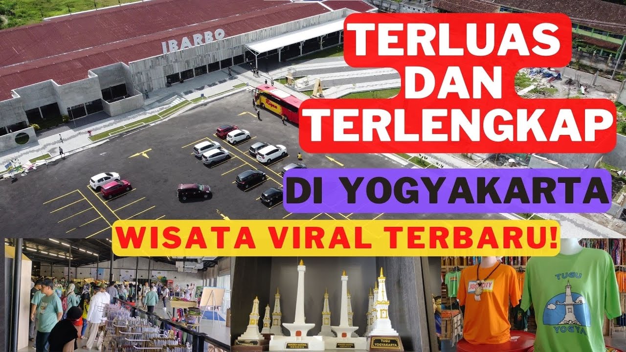 Viral terbesar dan terluas di Jogja! IBARBO PARK pusat oleh-oleh ...