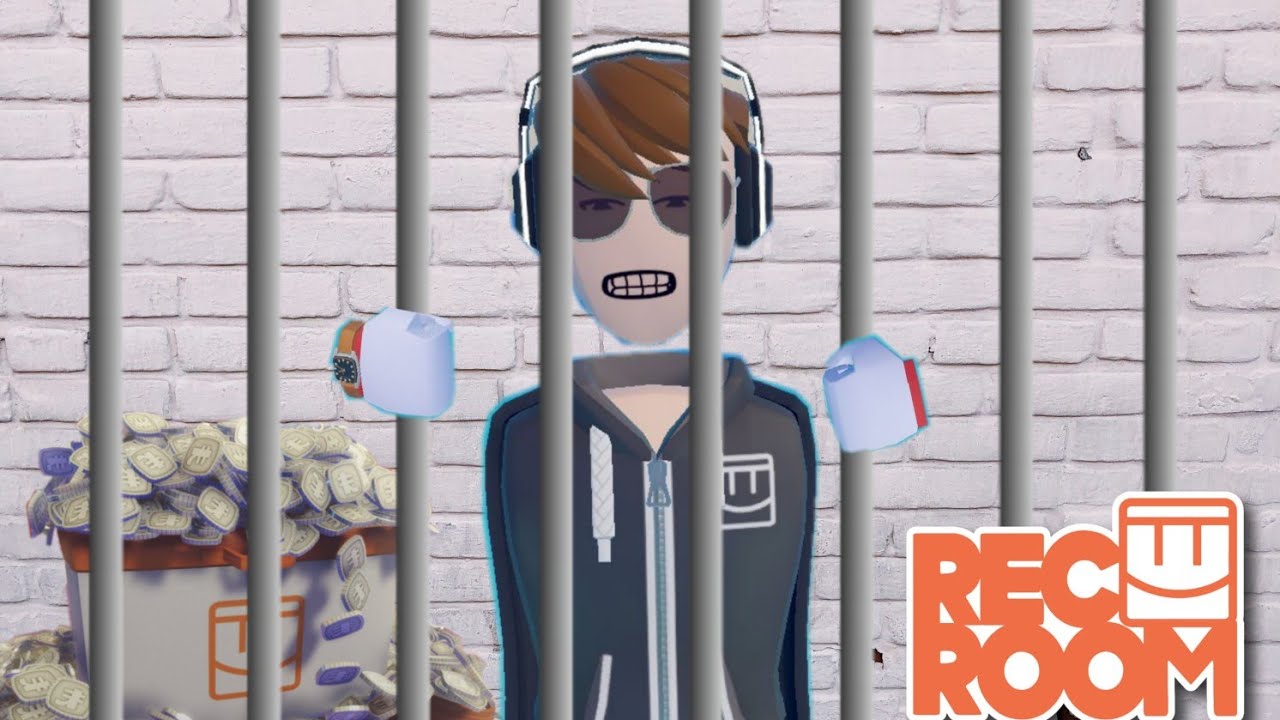 escaping rec room prison funny VR video roleplay - YouTube
