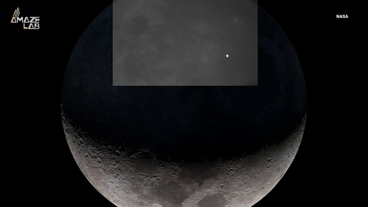 Mysterious Light Flashes Keep Happening on the Moon - YouTube