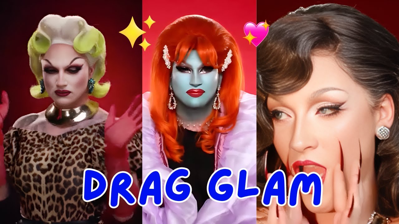 DRAG the GLAM Stunning Processes of Drag Makeover 💙 Boys Do It Too 😎 ...