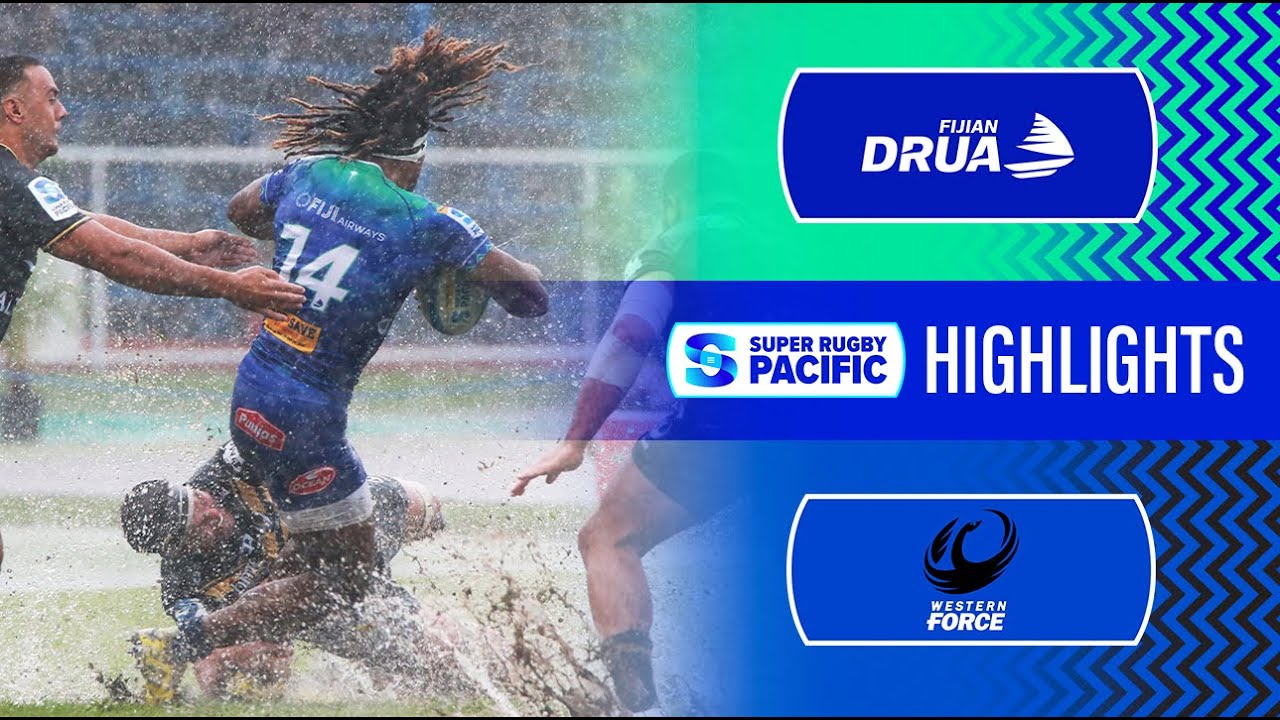 Super Rugby Pacific 2024 | Fijian Drua v Force | Round 6 Highlights ...
