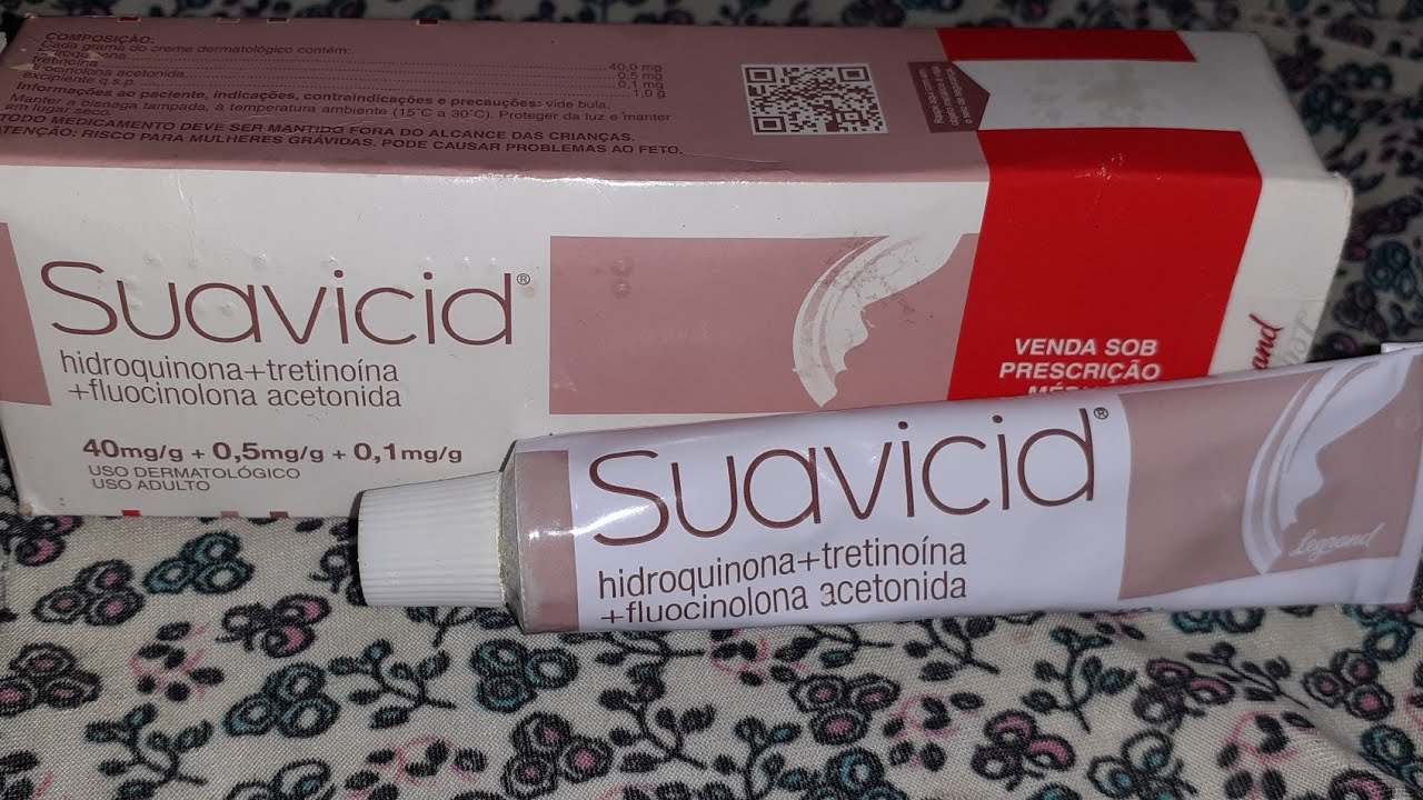 Suavicid para manchas - Pomada clareadora poderosa. - YouTube