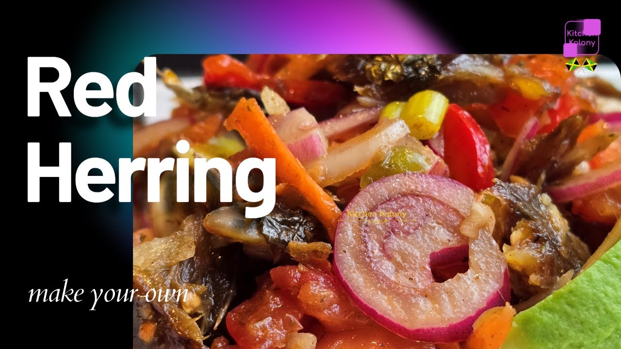 RED HERRING made easy JAMAICAN HOMEMADE Style - YouTube