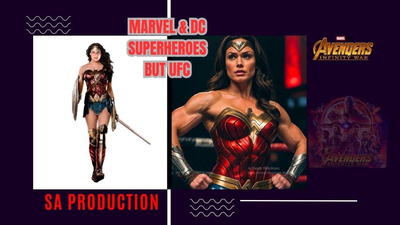 Marvel || dc || Superheroes But UFC #superhero #marvel #dc #spiderman ...