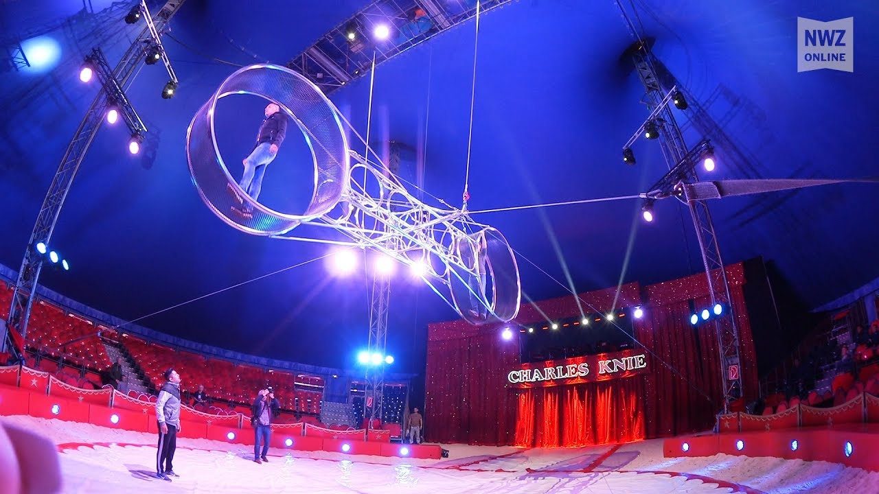 NWZ-Redakteur Patrick Buck im Todesrad - YouTube