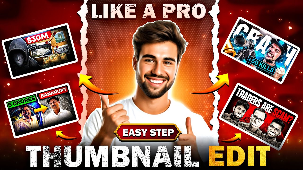 How to Make a Documentary Thumbnail in Photoshop !! - YouTube