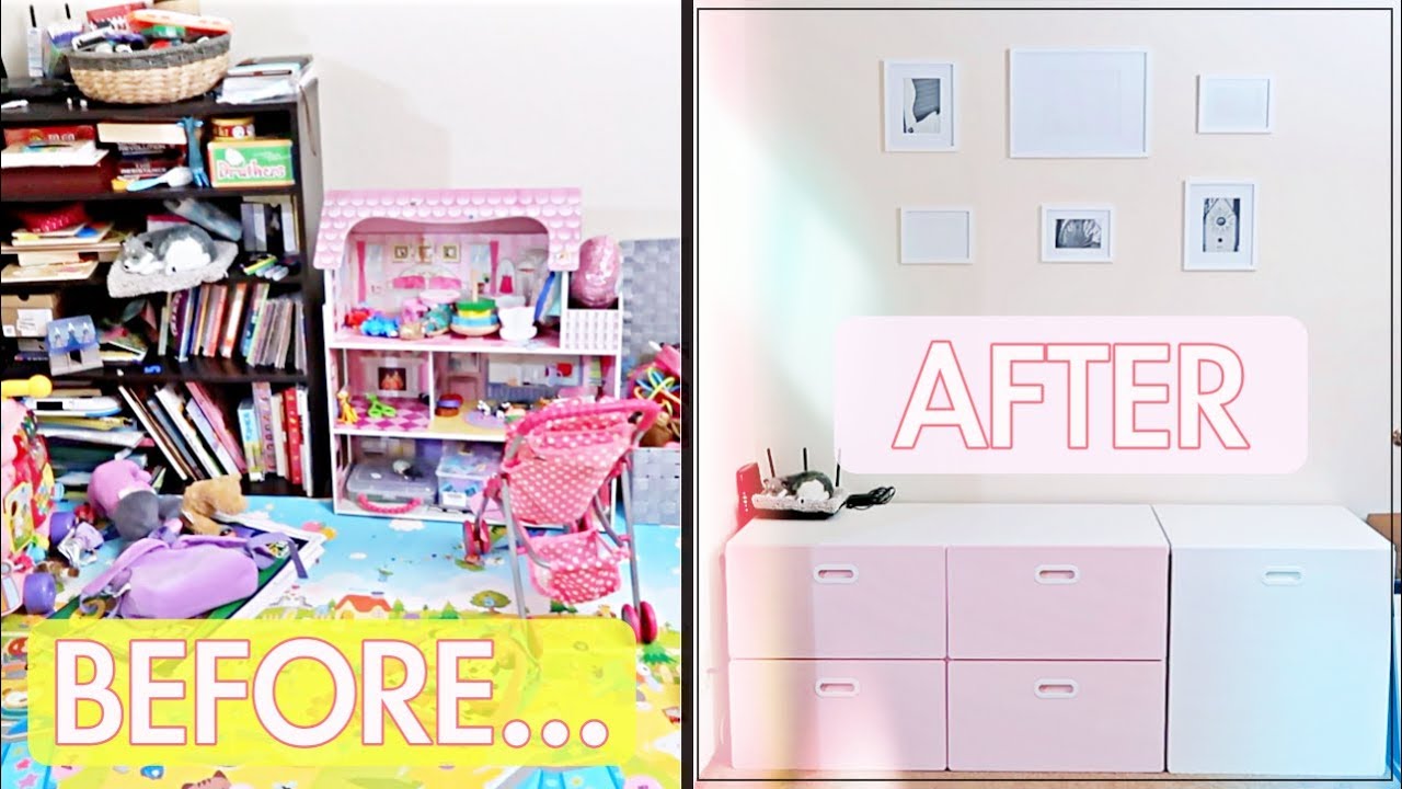 Play Area BEFORE & AFTER!! - YouTube