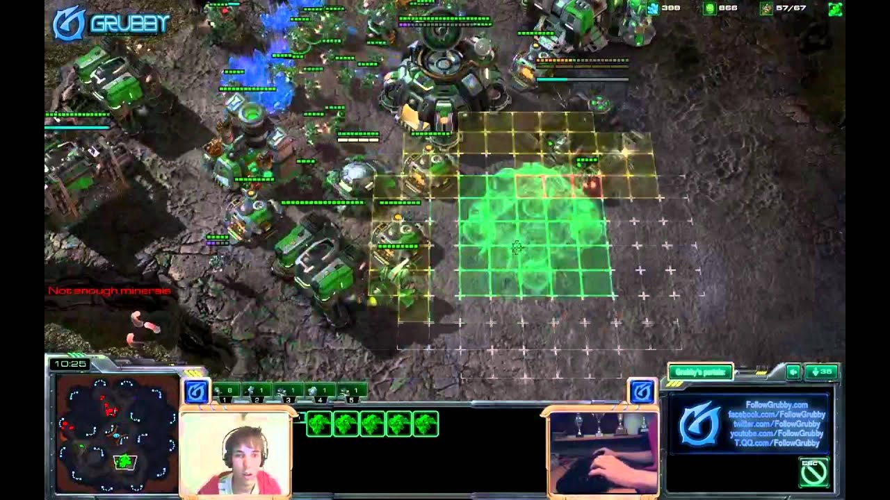 SC2 - FFA - Grubby v MǂStephano v dBling v MǂFeast - YouTube