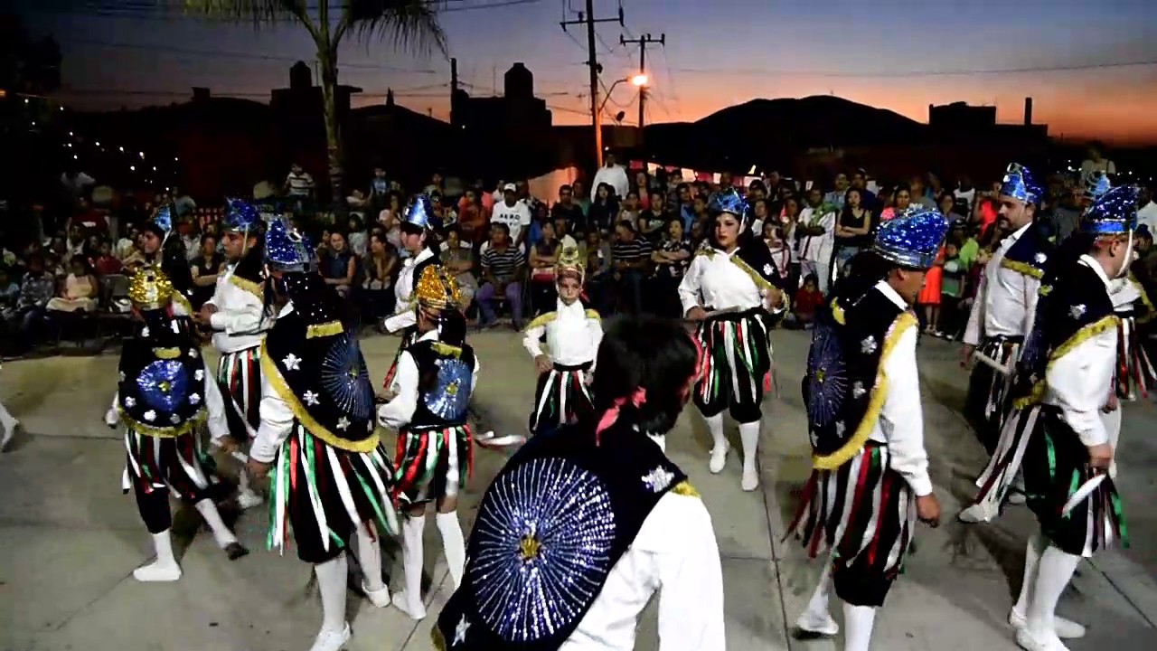 Danza del paloteo /Fiesta al Señor de los Trabajos 2017 - YouTube