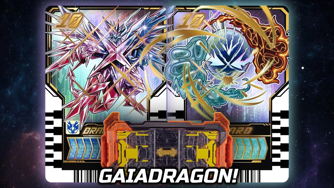 GAIADRAGON! Kamen Rider Gotchard Dragonalos x Gaiard Chemy Henshin ...