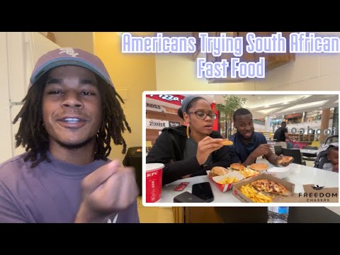 Trying Every American Fast Food Restaurant In South Africa | Reaction