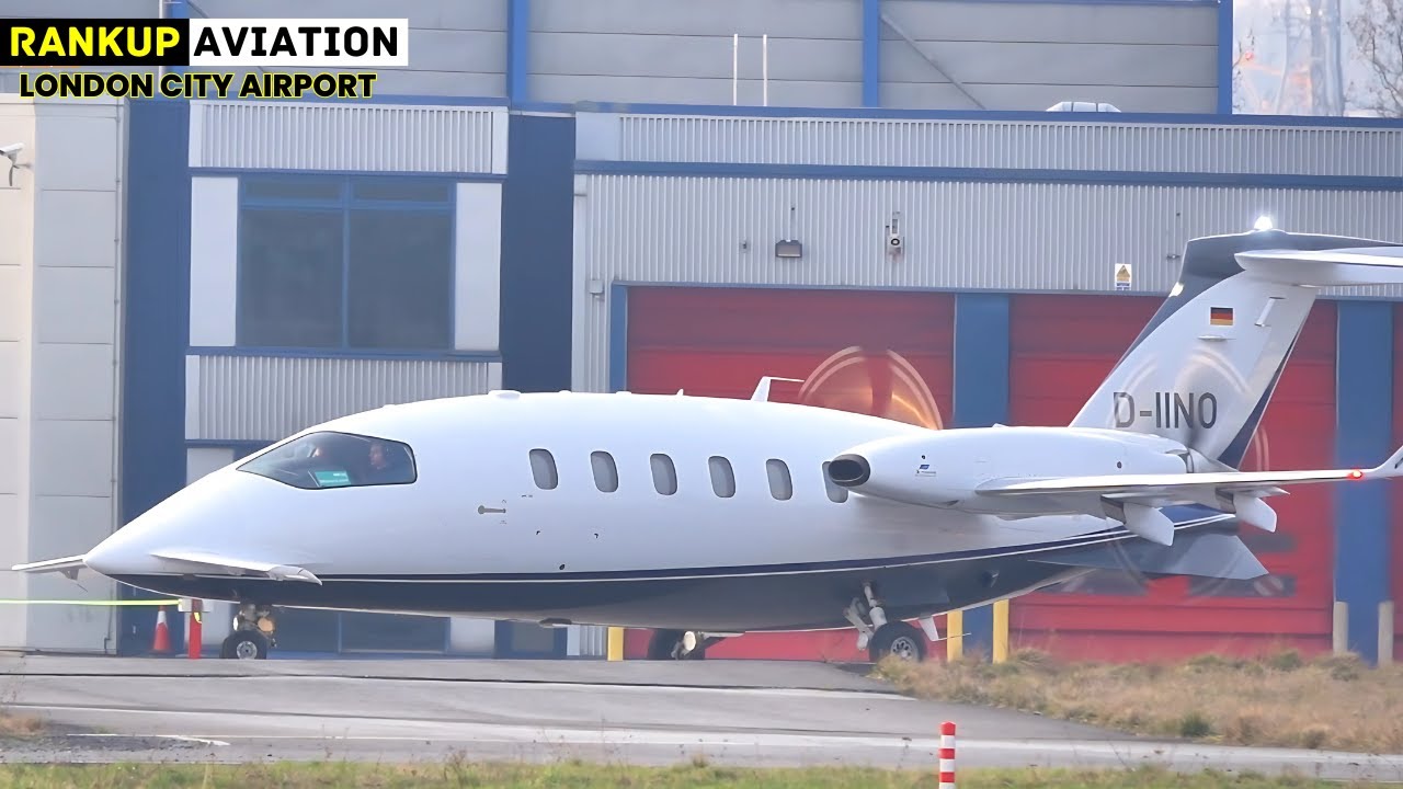 Weirdest Private Jet Ever? Unbelievable Departure from LCY! - YouTube