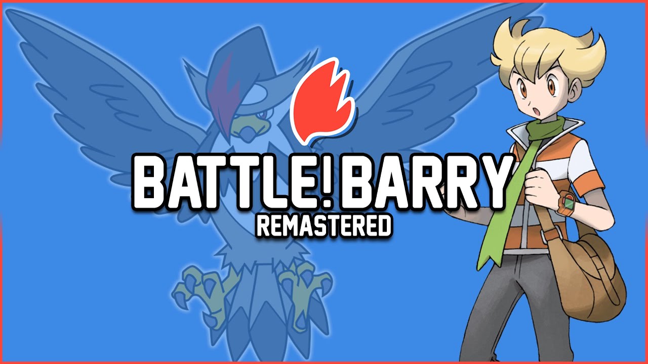 Battle! Rival Barry: Remaster Pokémon Diamond, Pearl & Platinum - YouTube